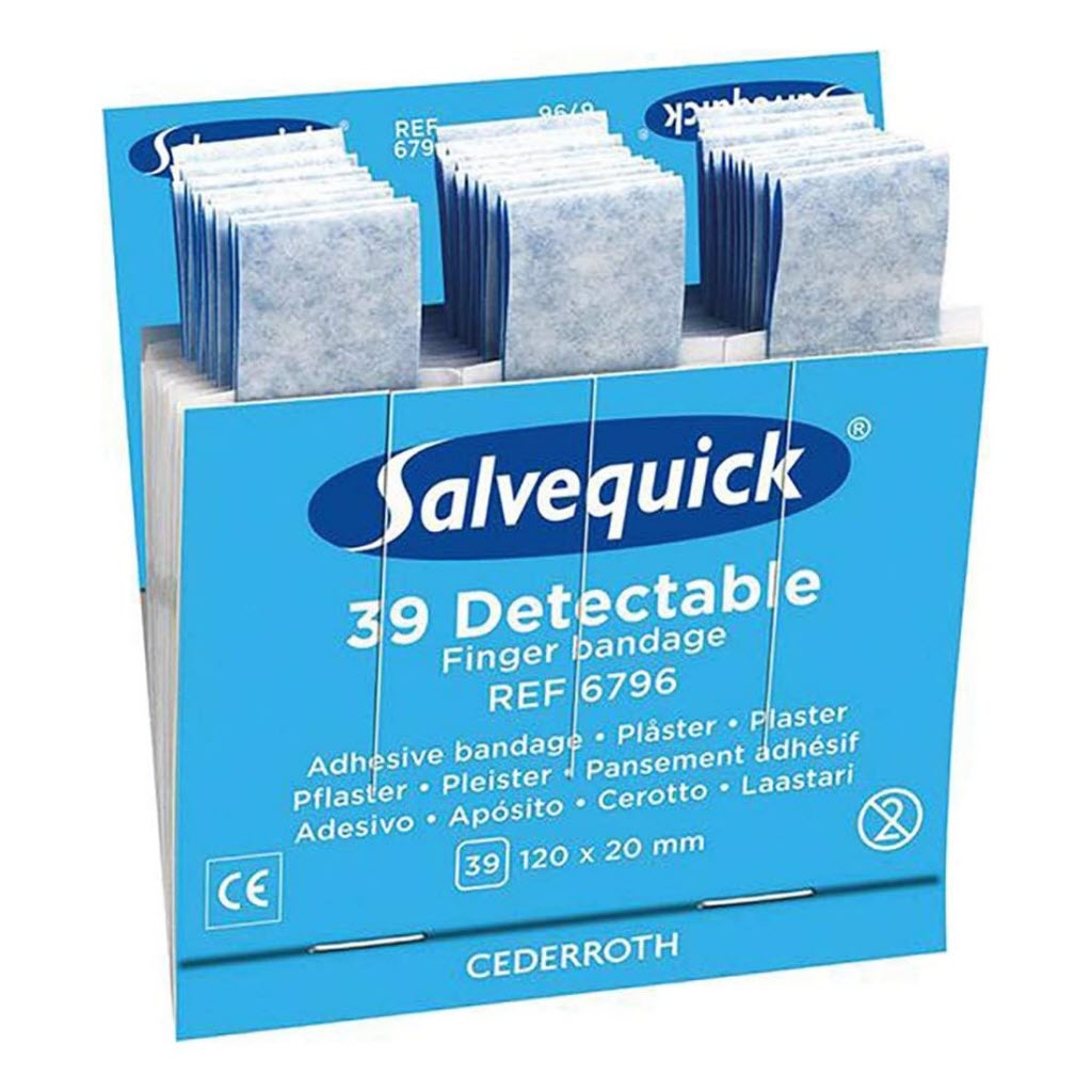 Salvequick 6796 navulling detectable lange vingerpleisters