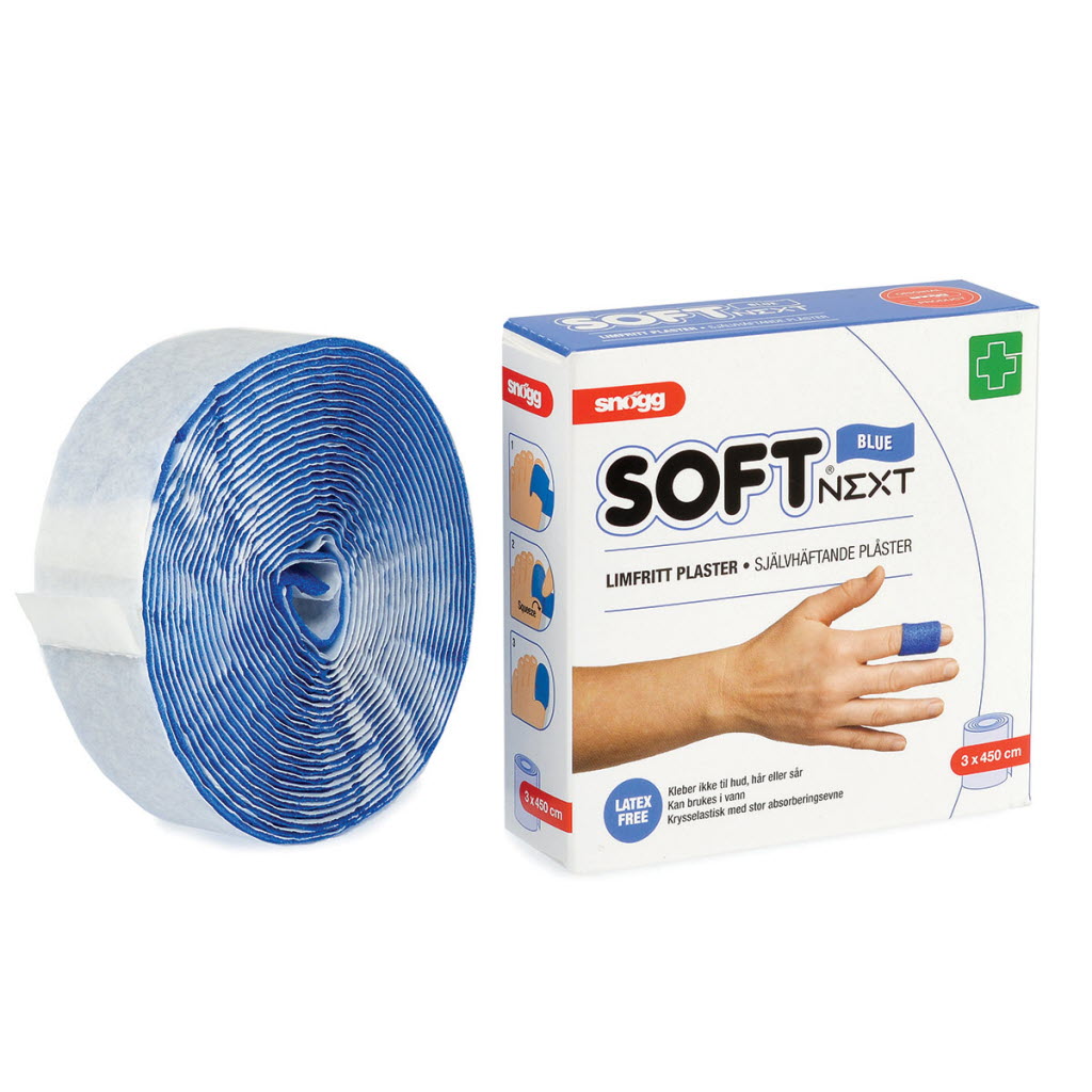 Snogg Soft NEXT 3 cm x 4,5 m, blauw