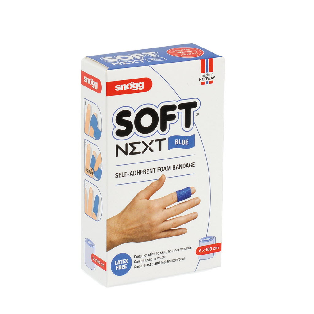 Snogg Soft NEXT 6cm x 1m blauw