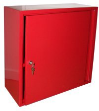BHV kast rood 60 x 60 x 25 cm