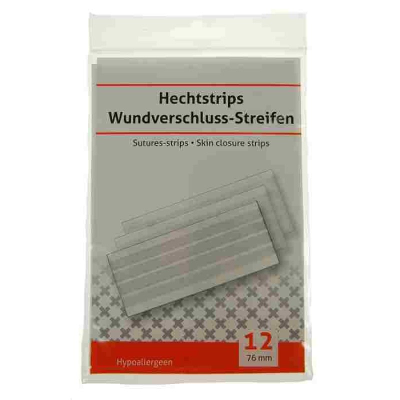 Hechtstrips 12 stuks (3 maal 4) 76 mm - BHVsupport
