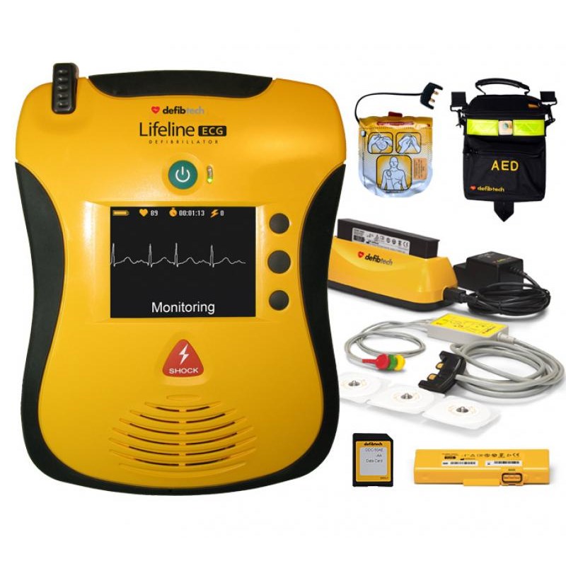 Defibtech Lifeline ECG AED pakket