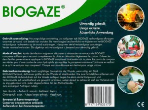 Biogaze verbandgaas 5 x 5 cm | 04.2.0032 | 8717154533255